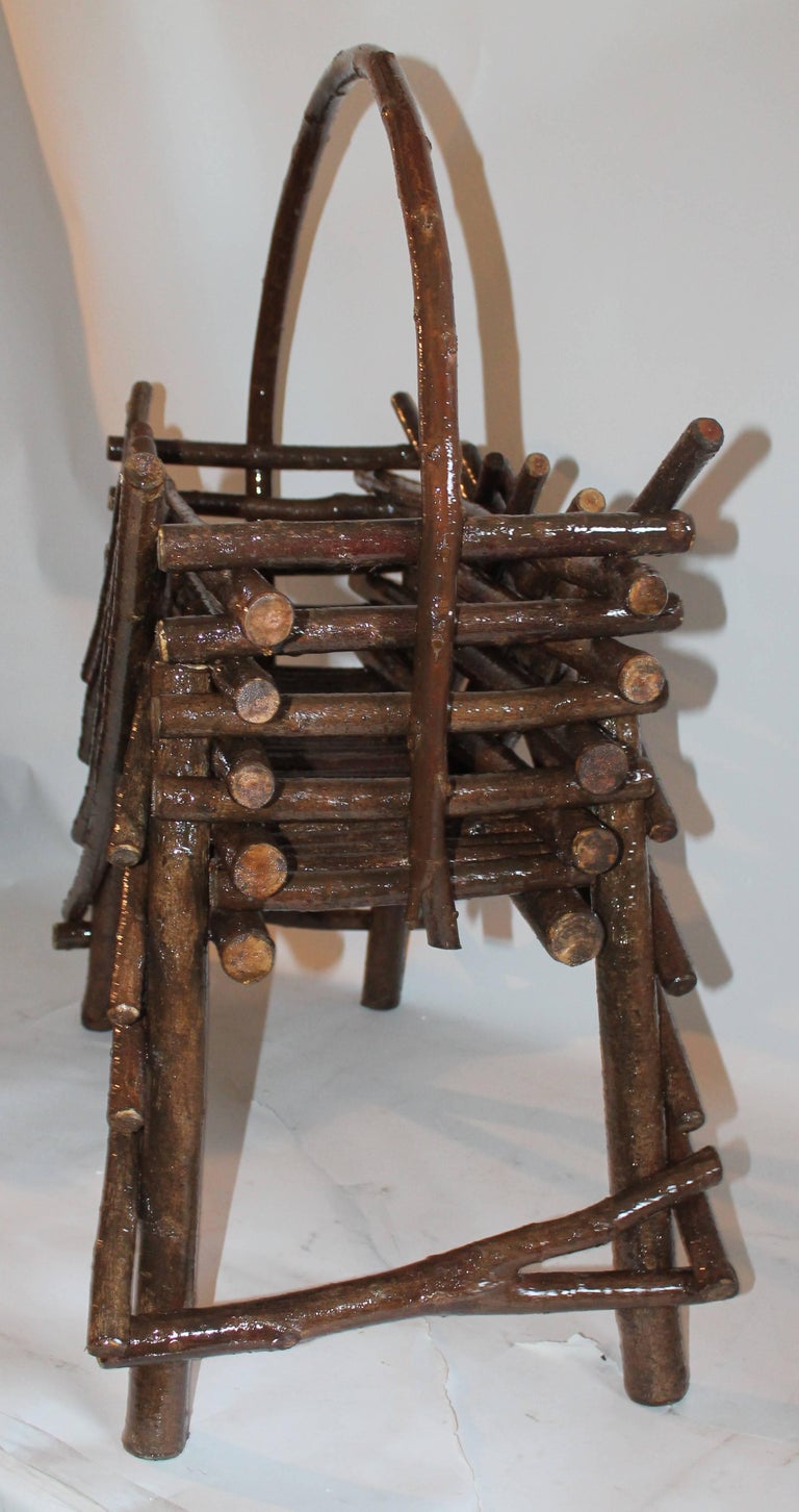 Amish Handmade Willow Planter For Sale at 1stDibs | amish planter