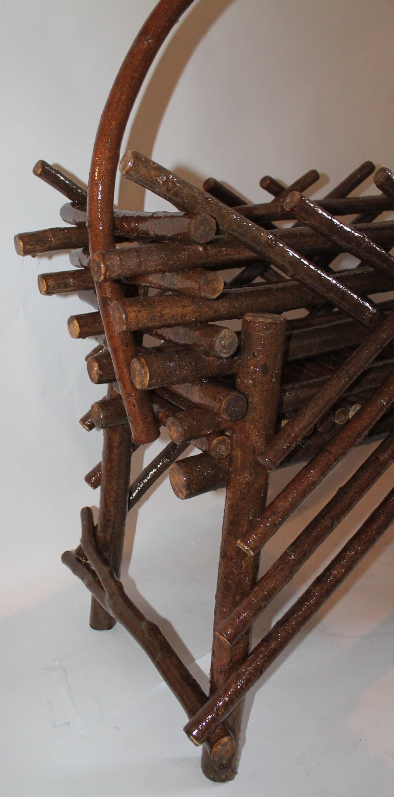 Amish Handmade Willow Planter For Sale at 1stDibs | amish planter