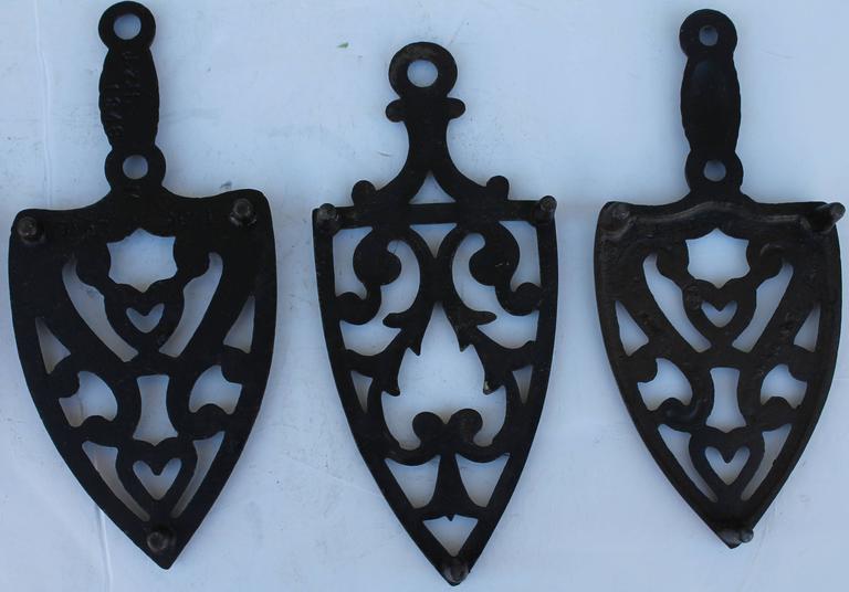 19th Century Unusual Flat Iron Trivets at 1stDibs | unusual trivets