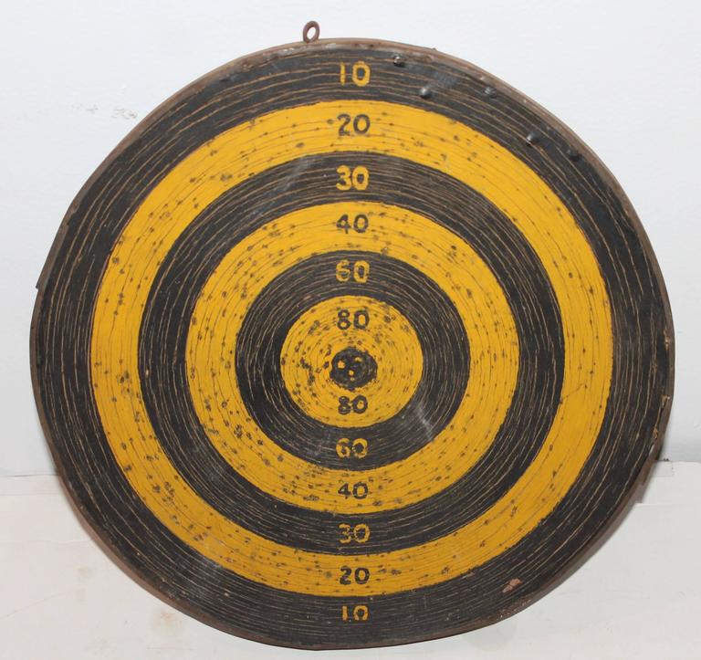 Early all Original Target Dart Board at 1stDibs