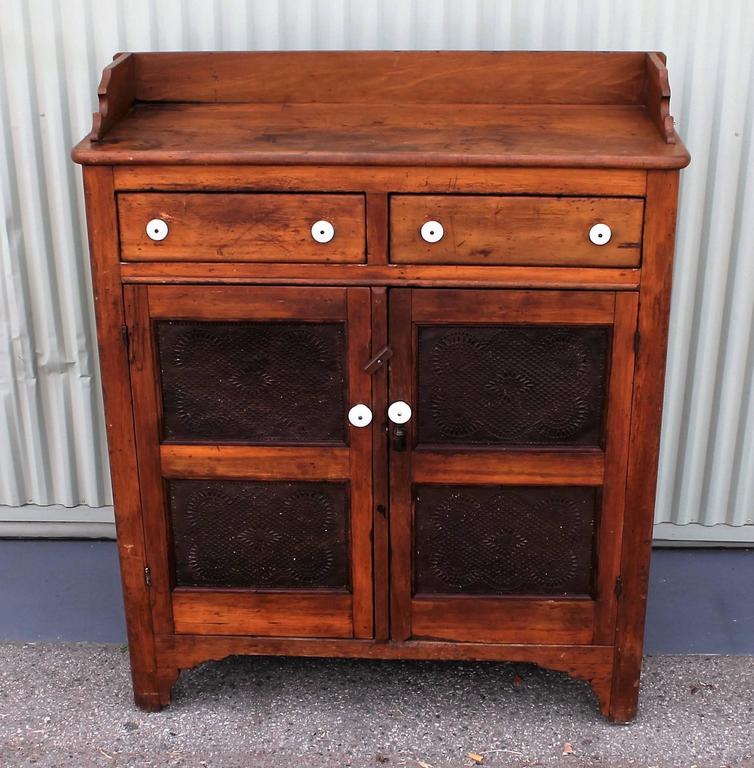 19th Century Ohio Walnut and Pine Pie Safe / Cupboard at 1stDibs | pie ...