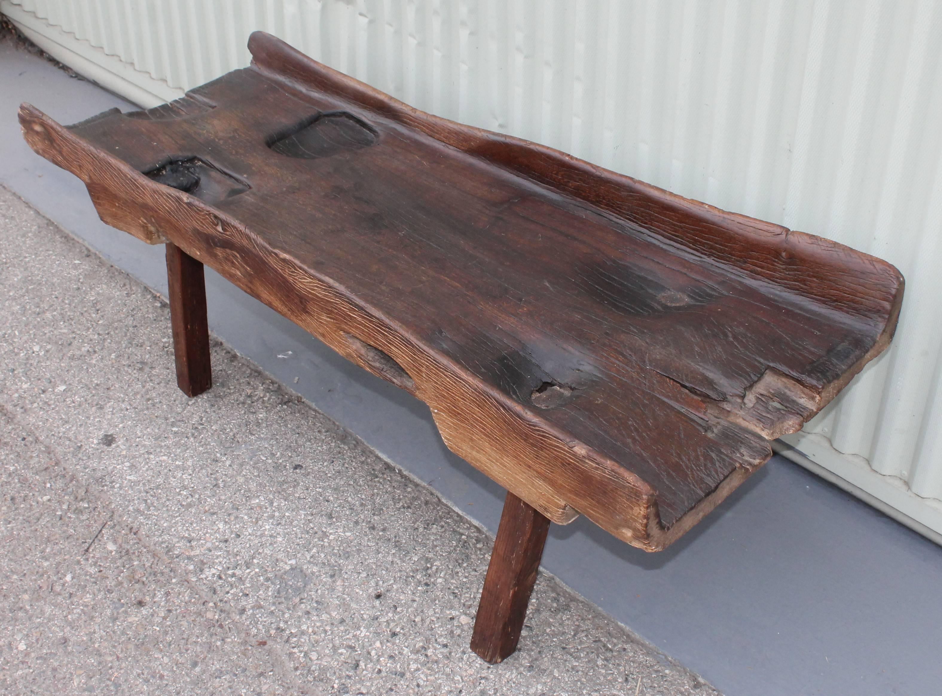 19th Century Rustic Farm Sorting Table at 1stDibs | brass sorting table