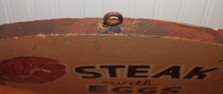 Reversible Original Painted Pig Trade Sign at 1stDibs