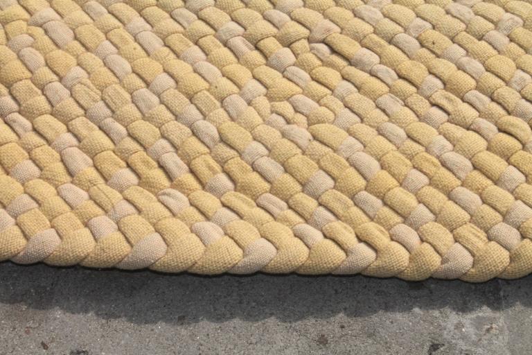Monumental Room Size Braided Rug For Sale at 1stDibs