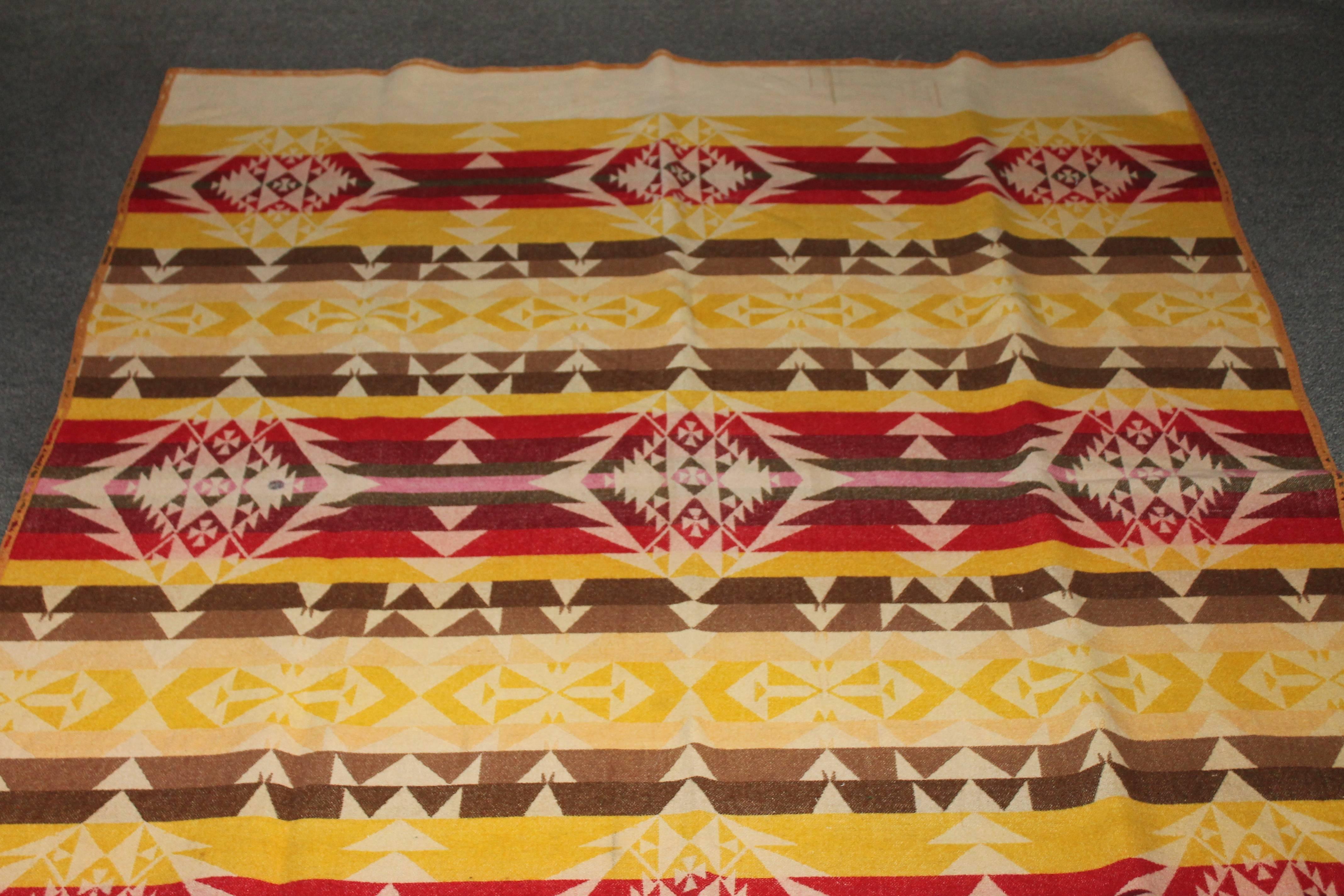 Pendleton Cayuse Indian Blanket, Dated 1909 at 1stDibs | cayuse indian ...