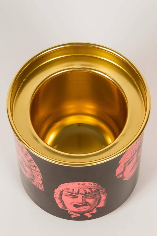 Unique Ice Bucket by Piero Fornasetti at 1stdibs