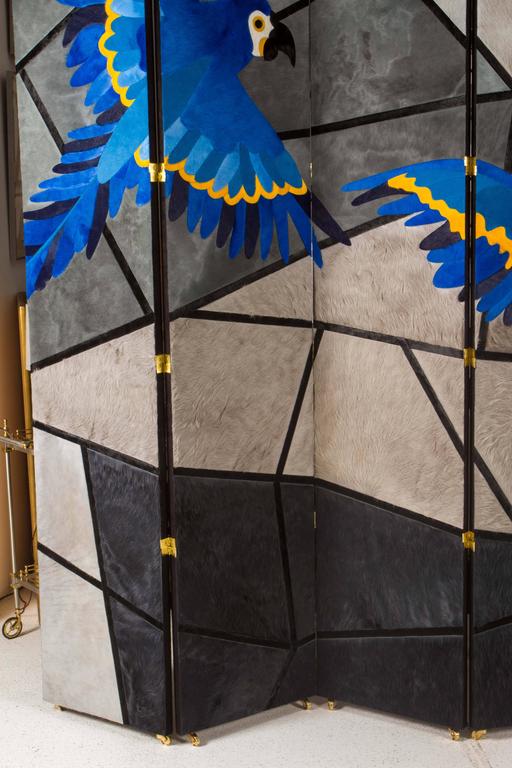 Custom Large-Scale Folding Screen by Patrick Dragonette with Kyle ...