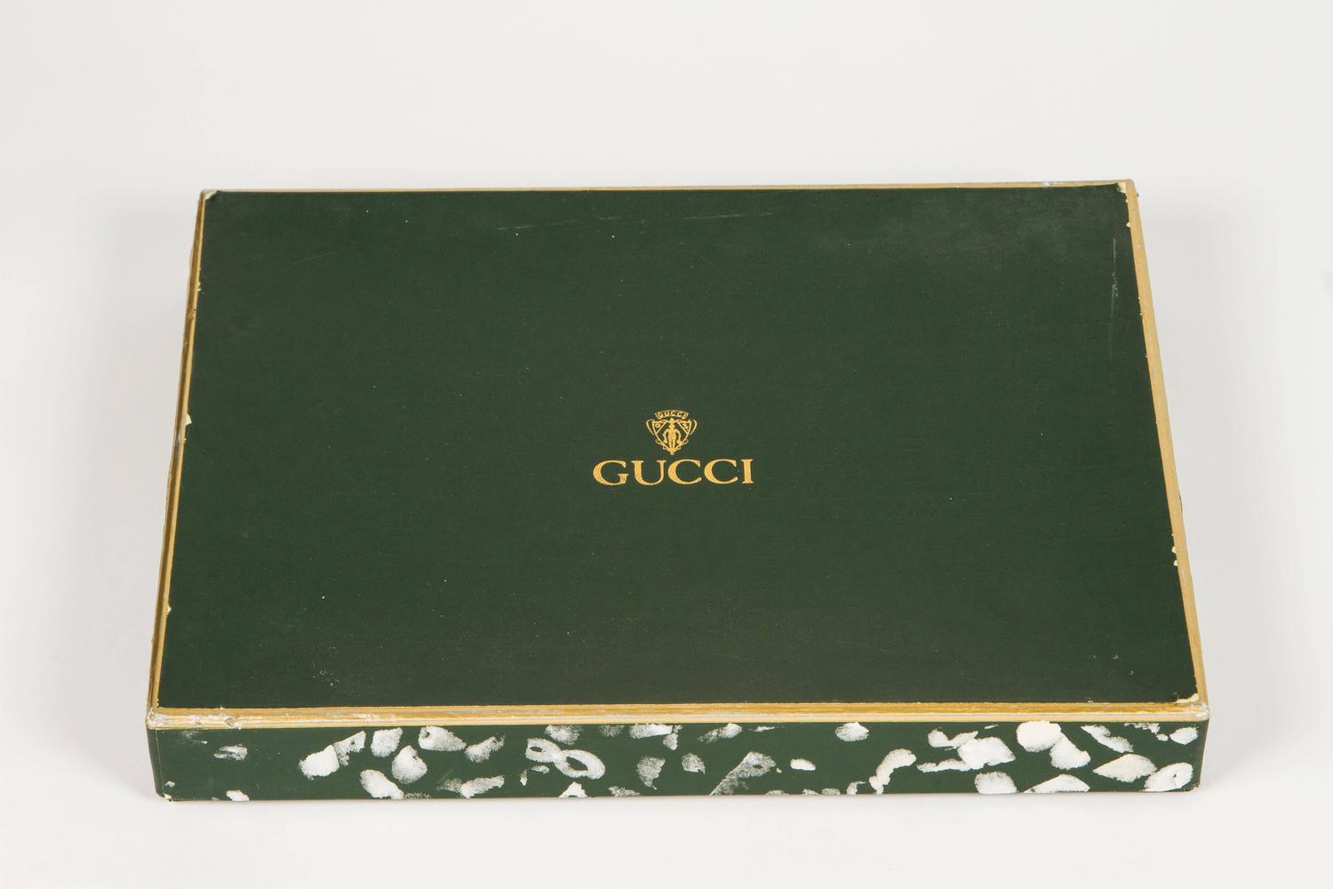 Set of 12 Vintage Gucci Placemats For Sale at 1stdibs