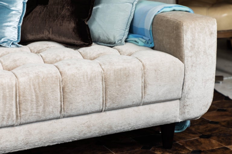 Beautiful Biscuit Tufted Ledge Back Sofa by William Haines at 1stDibs ...