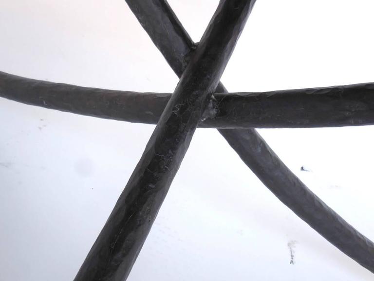 Freeform Table with Pewter Inlay at 1stDibs | pewter inlay in wood