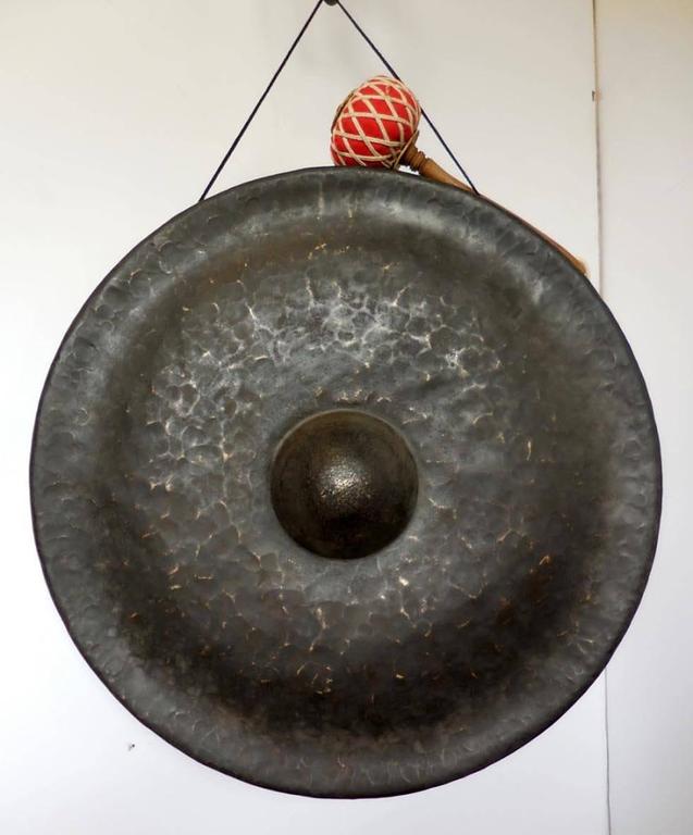 Bronze Temple Gong at 1stDibs