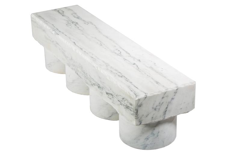 Max Lamb, Danby Marble Bench For Sale at 1stDibs