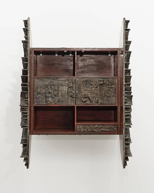 Paul Evans, Unique Studio Steel Disc Bar, USA, 1968 at 1stDibs