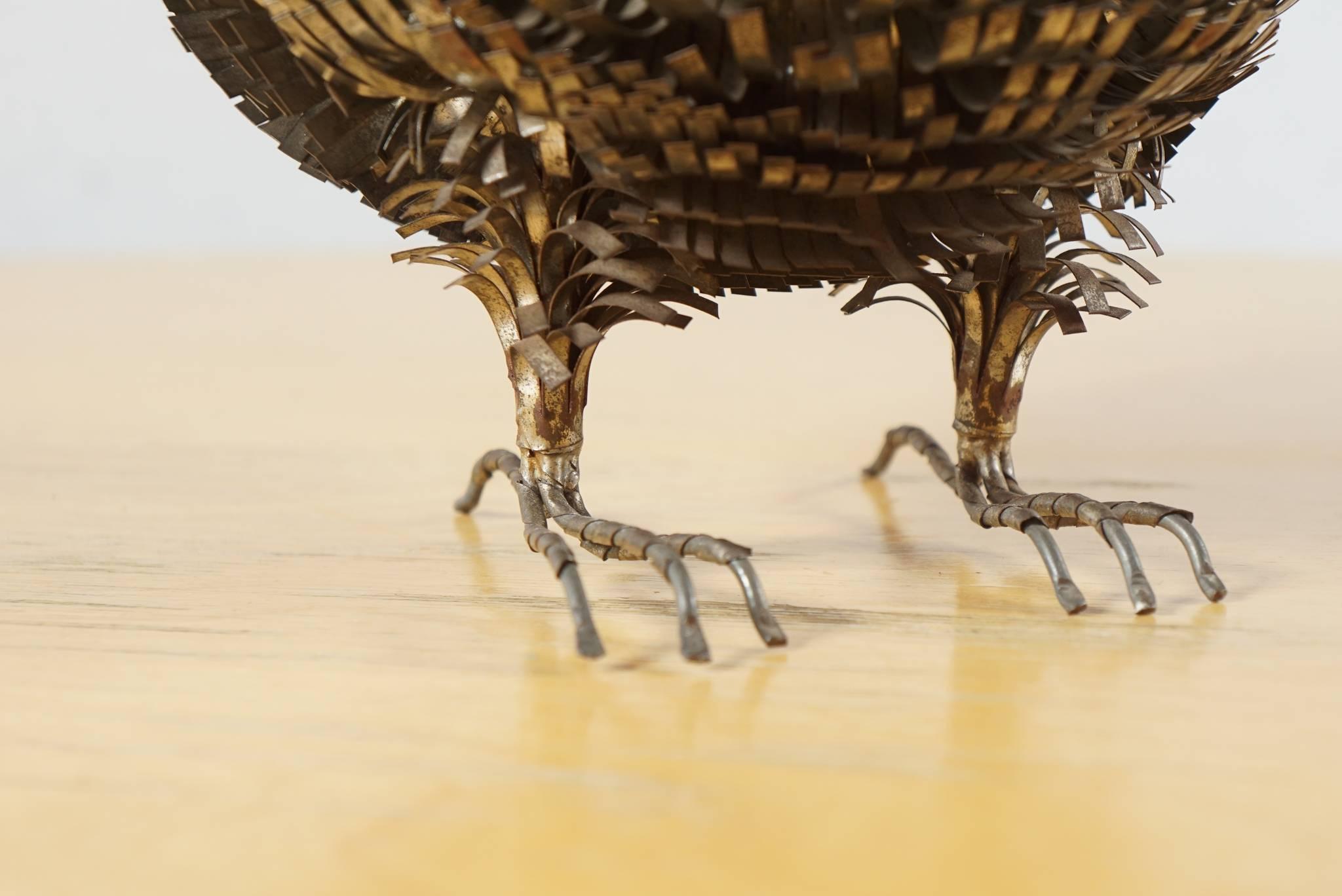 Hand-Sculpted Brutalist Owl after Sergio Bustamante at 1stDibs