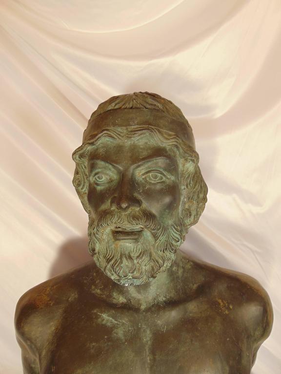 life-sized reproduction of one of The Riace bronzes at 1stDibs