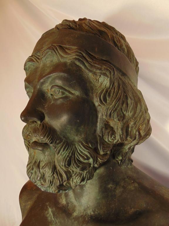 life-sized reproduction of one of The Riace bronzes at 1stDibs