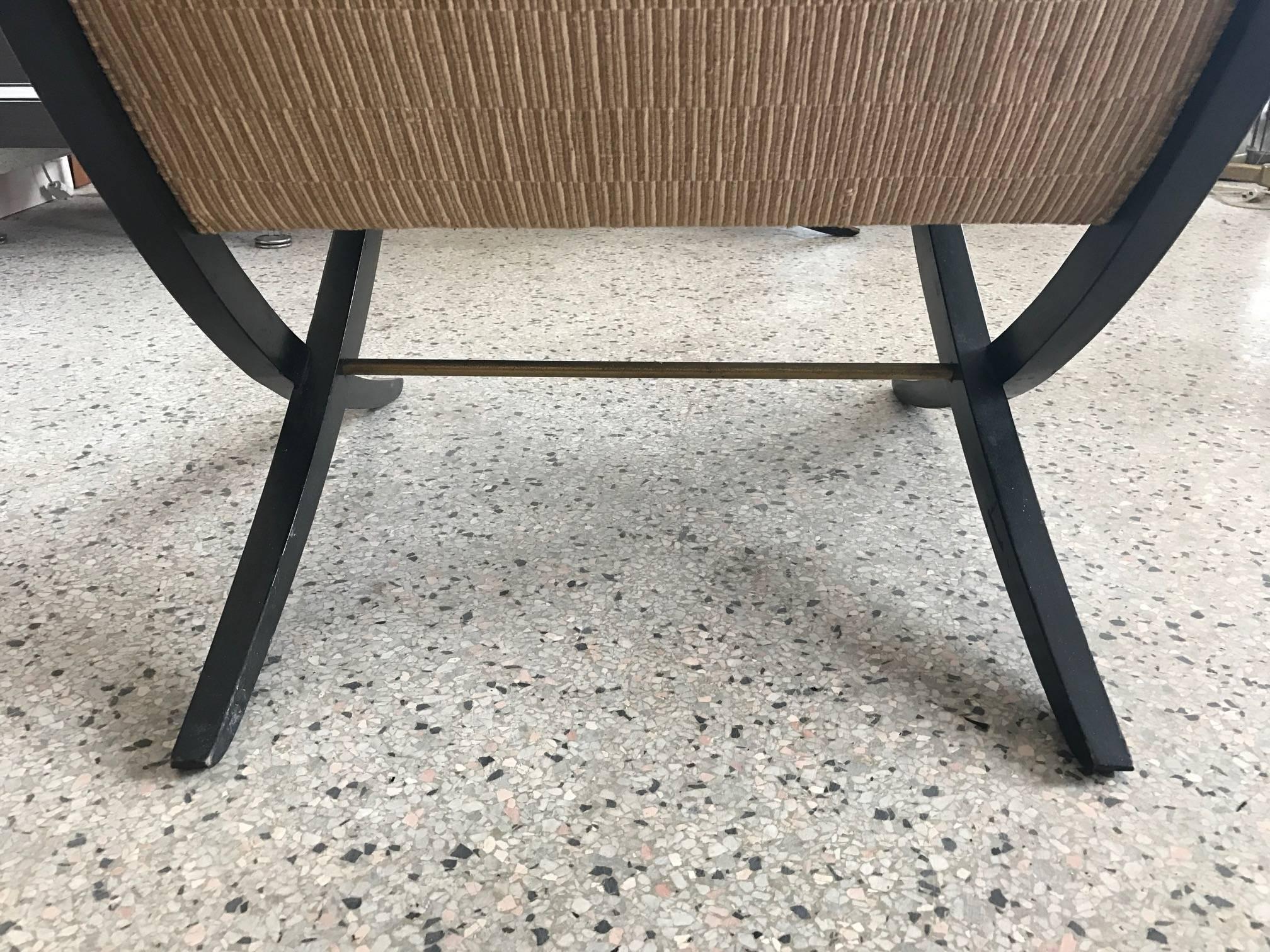 Pair of Elegant Scissor Chairs For Sale at 1stDibs