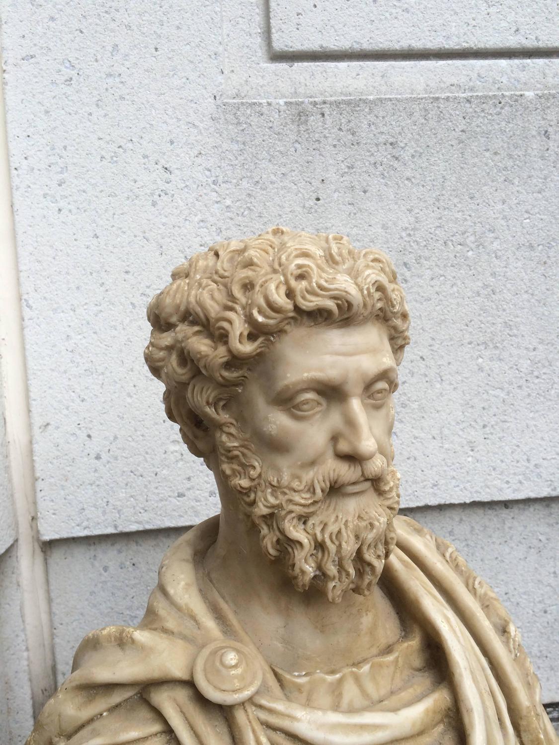 Roman Bust of Marcus Aurelius For Sale at 1stdibs