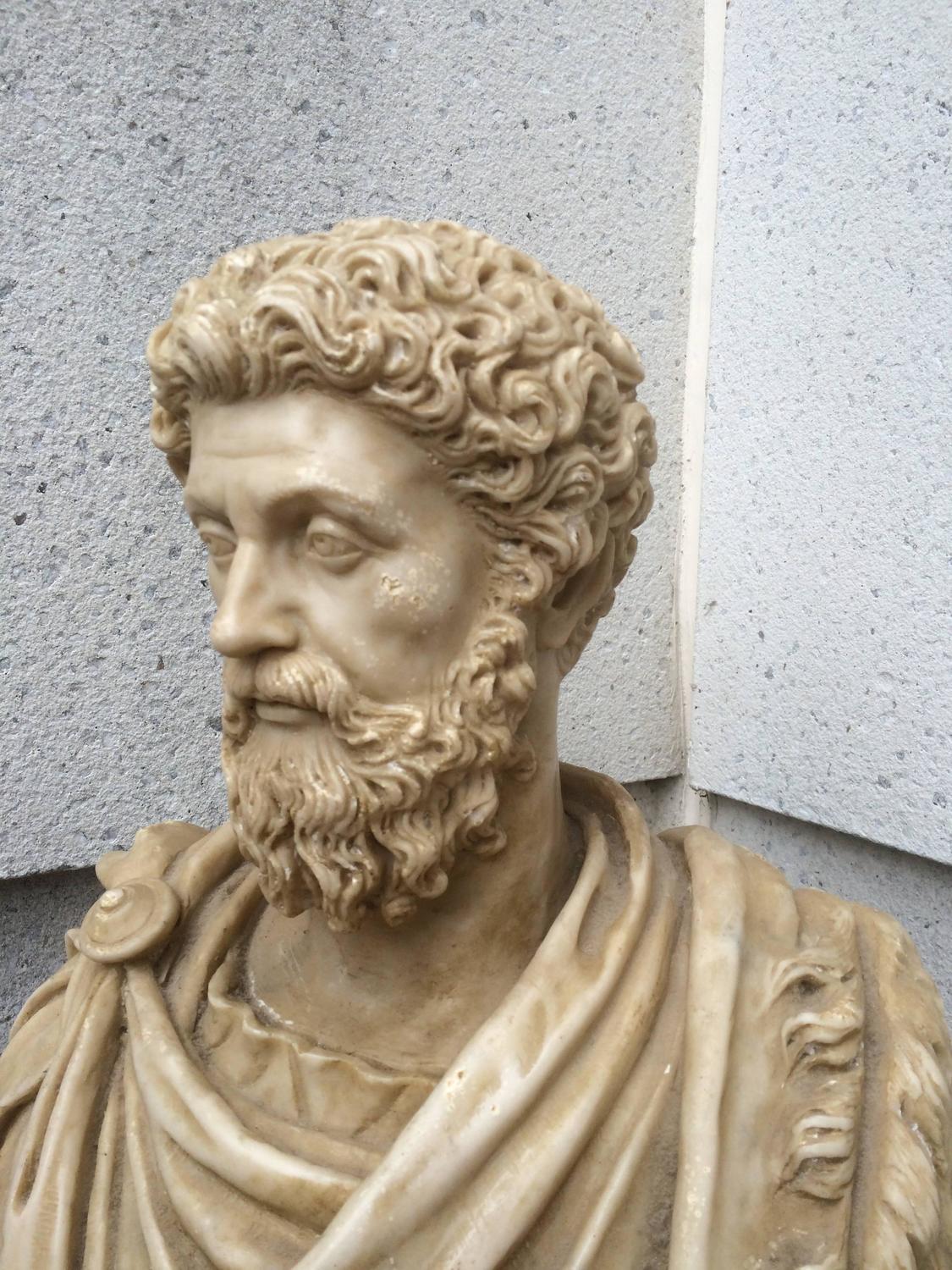Roman Bust of Marcus Aurelius For Sale at 1stdibs