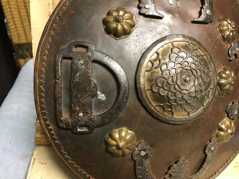 Ottoman Iron and Brass Miniature Shield at 1stDibs | moorish shield