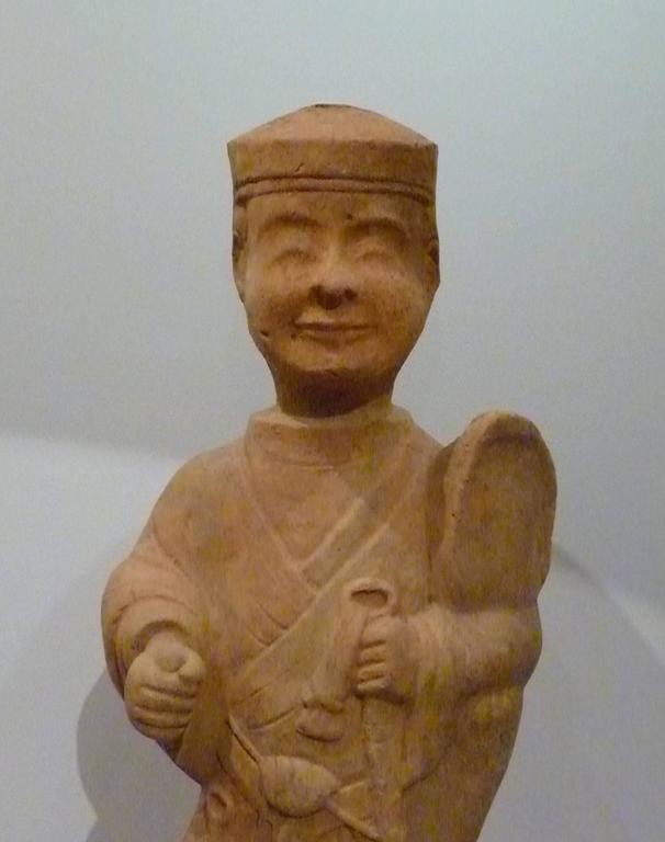 Han Dynasty Statue of Standing Guardian, Oxford TL Test Certificate For ...