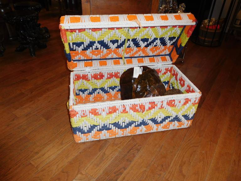 Large North African Rope Trunk at 1stDibs