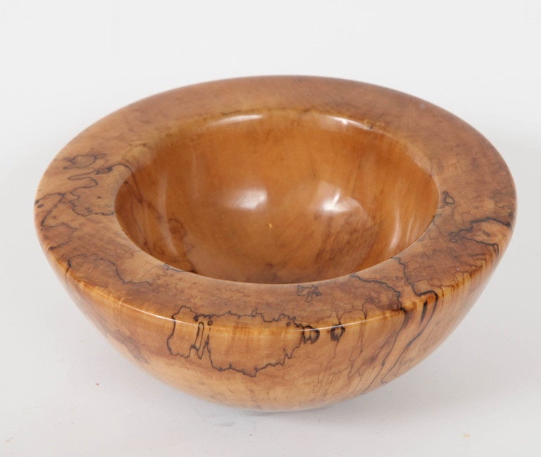 Spalted Red Maple Vessel by Philip Moulthrop at 1stDibs