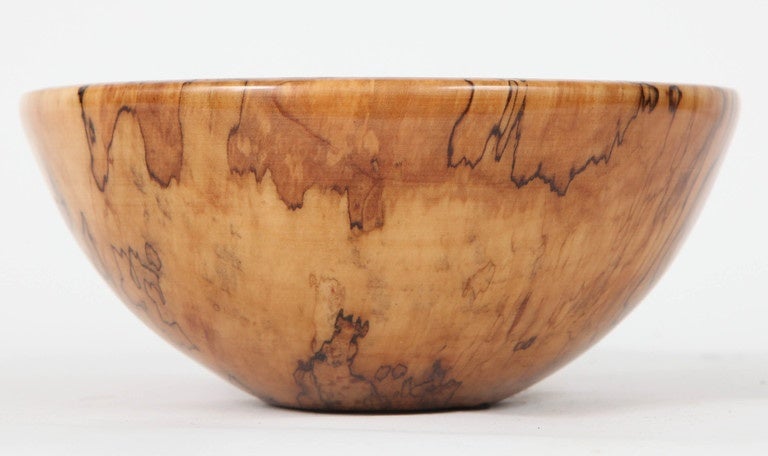 Spalted Red Maple Vessel by Philip Moulthrop at 1stDibs