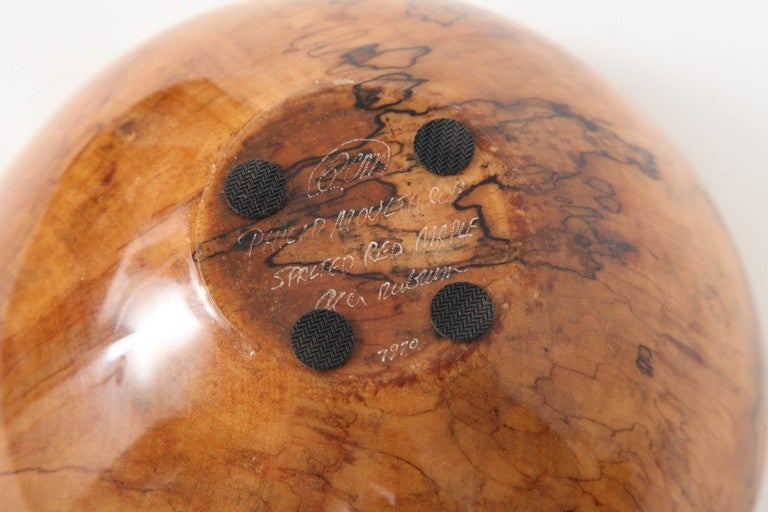 Spalted Red Maple Vessel by Philip Moulthrop at 1stDibs