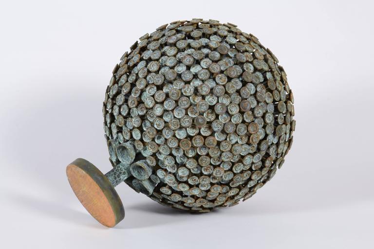 Bronze and Copper Sculpture "Autumn Bloom" by Douglas Ihlenfeld, USA ...