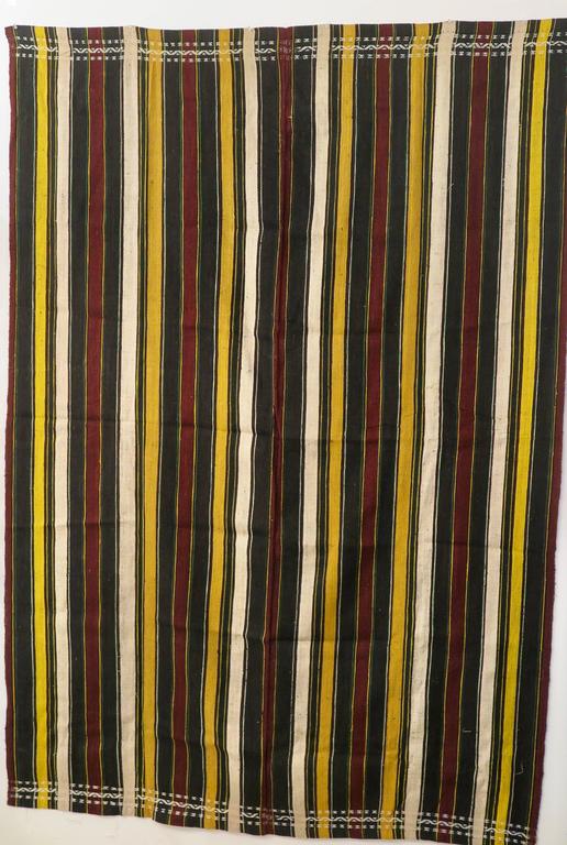 Handwoven Silk "Lamba" Textile from Madagascar For Sale at 1stDibs