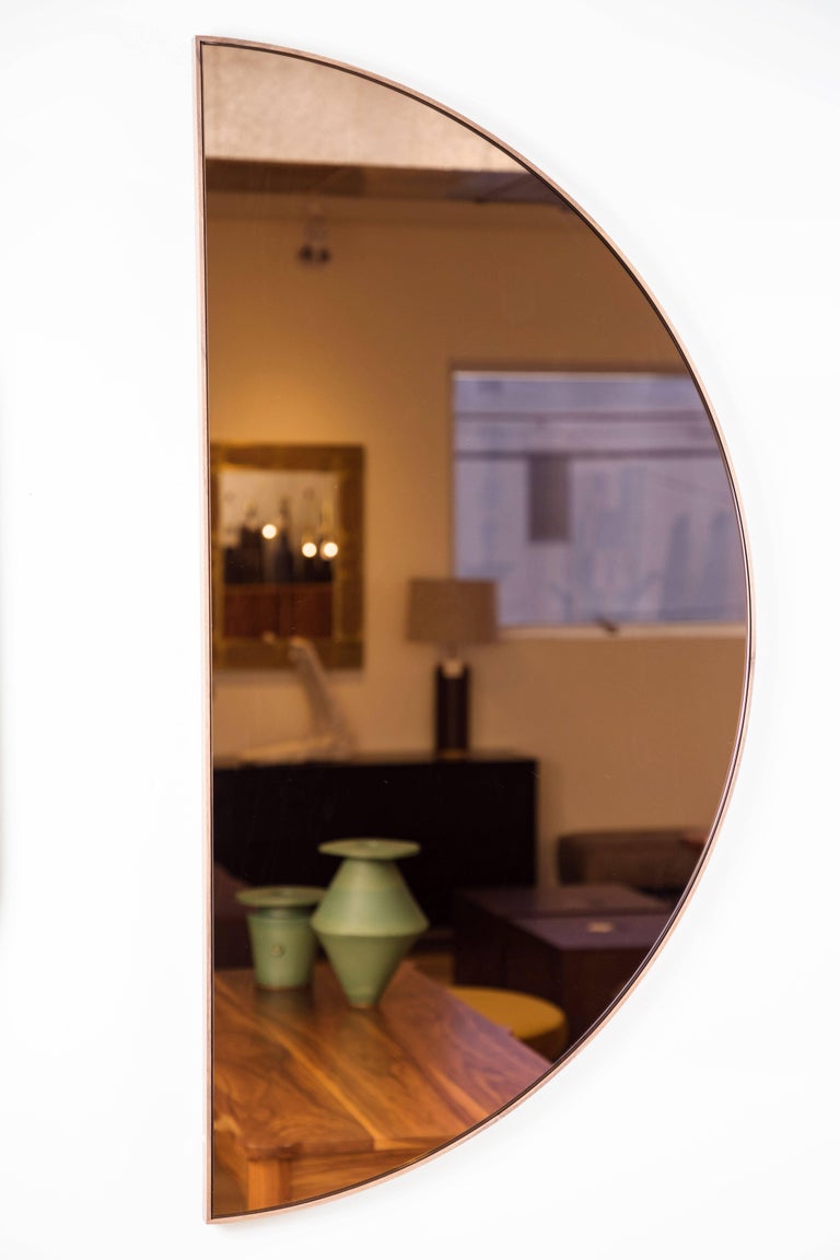 Half Circle Mirror by Bower For Sale at 1stDibs | half round mirror ...