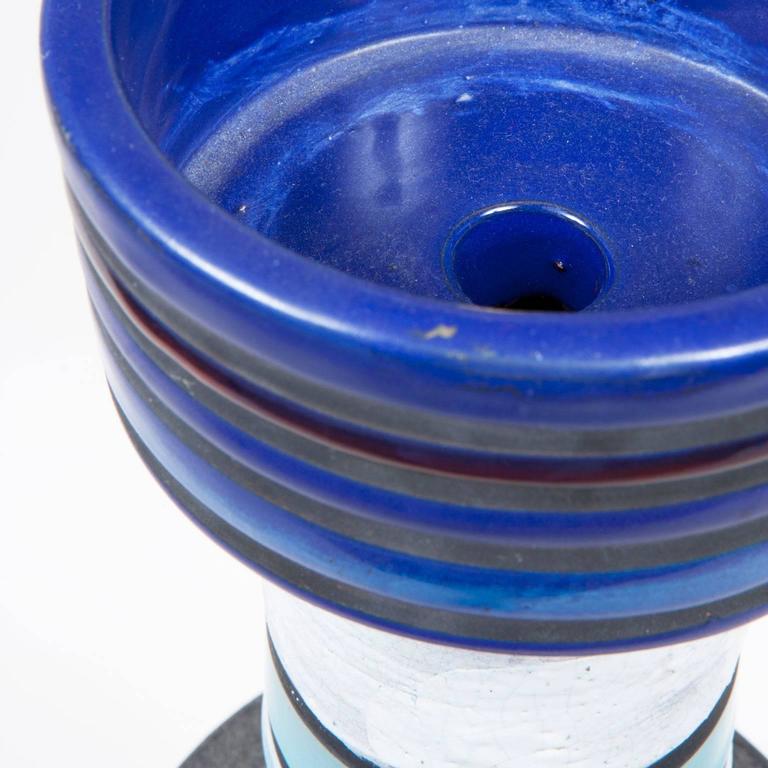 Huge Aldo Londi Raymor Lamp Base Bitossi Vase at 1stDibs