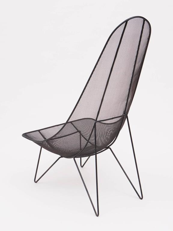 Sol Bloom Scoop High Back Mesh Lounge Chair at 1stDibs
