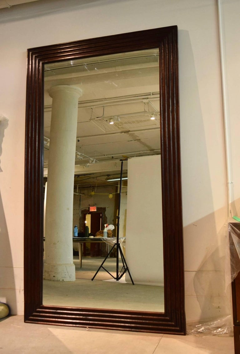 Pair of Full Length Wooden Mirrors, Circa 1990 at 1stDibs | 7 foot ...
