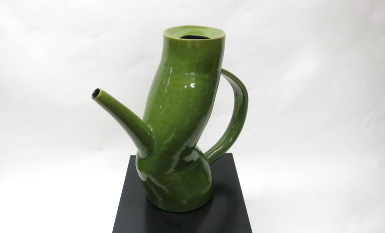 Ceramic Pitcher by Jamie Walker, USA, 1994 For Sale at 1stDibs