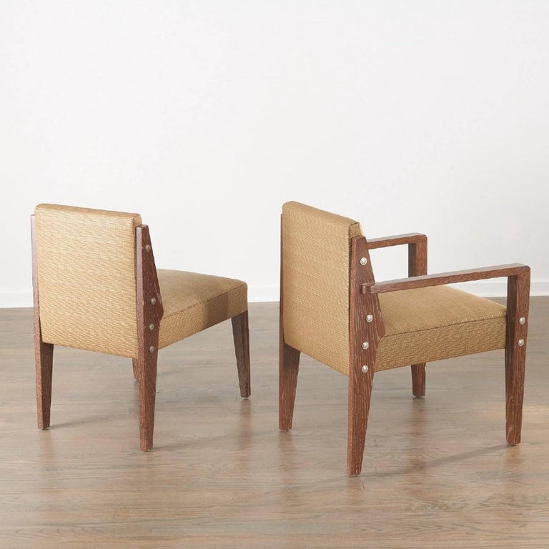 Set of Six Dupre Lafon Style Chairs by Mattaliano at 1stDibs