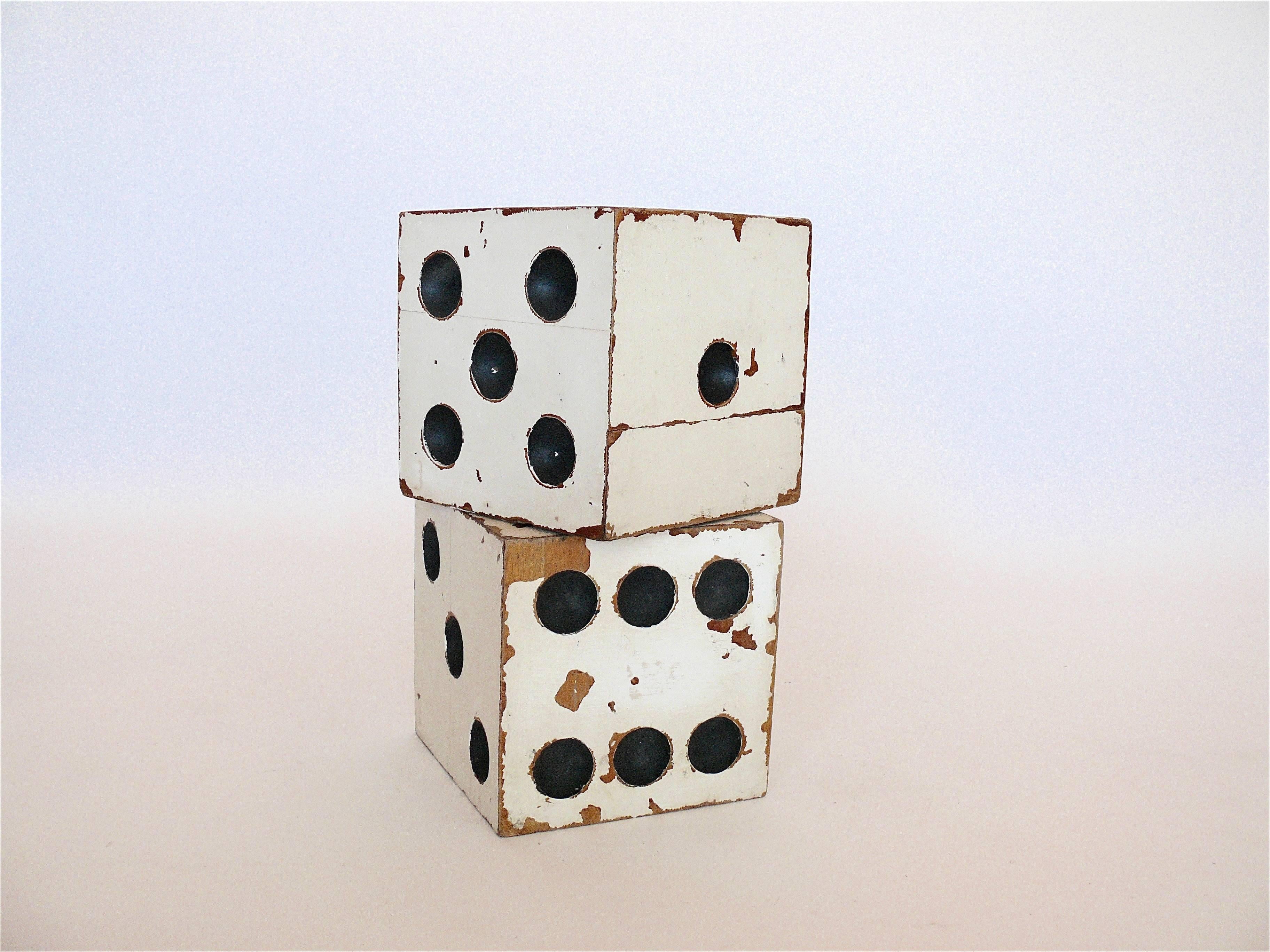 American Folk Art Dice at 1stDibs