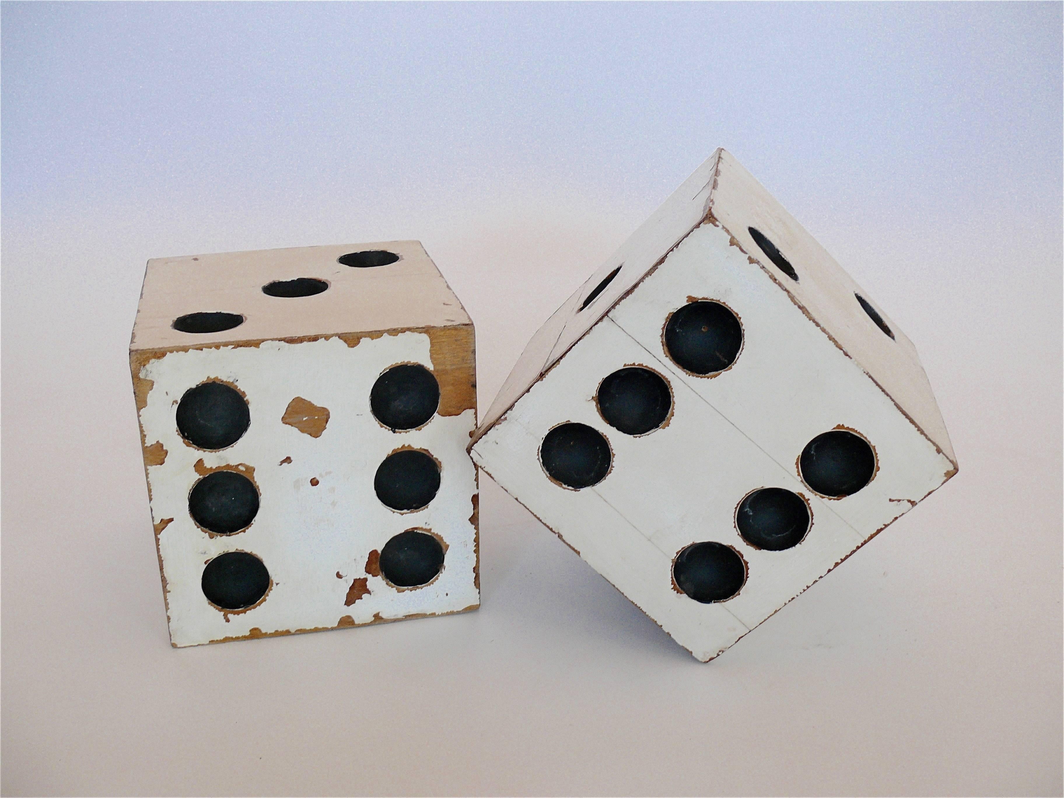 American Folk Art Dice at 1stDibs