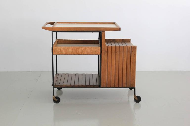 Arthur Umanoff Bar Cart at 1stDibs