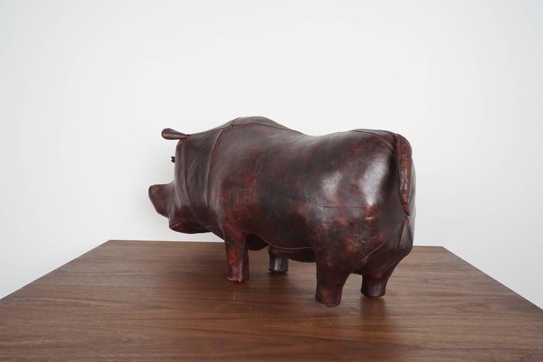 Leather Hippo by Omersa for Abercrombie and Fitch at 1stDibs | dimitri ...