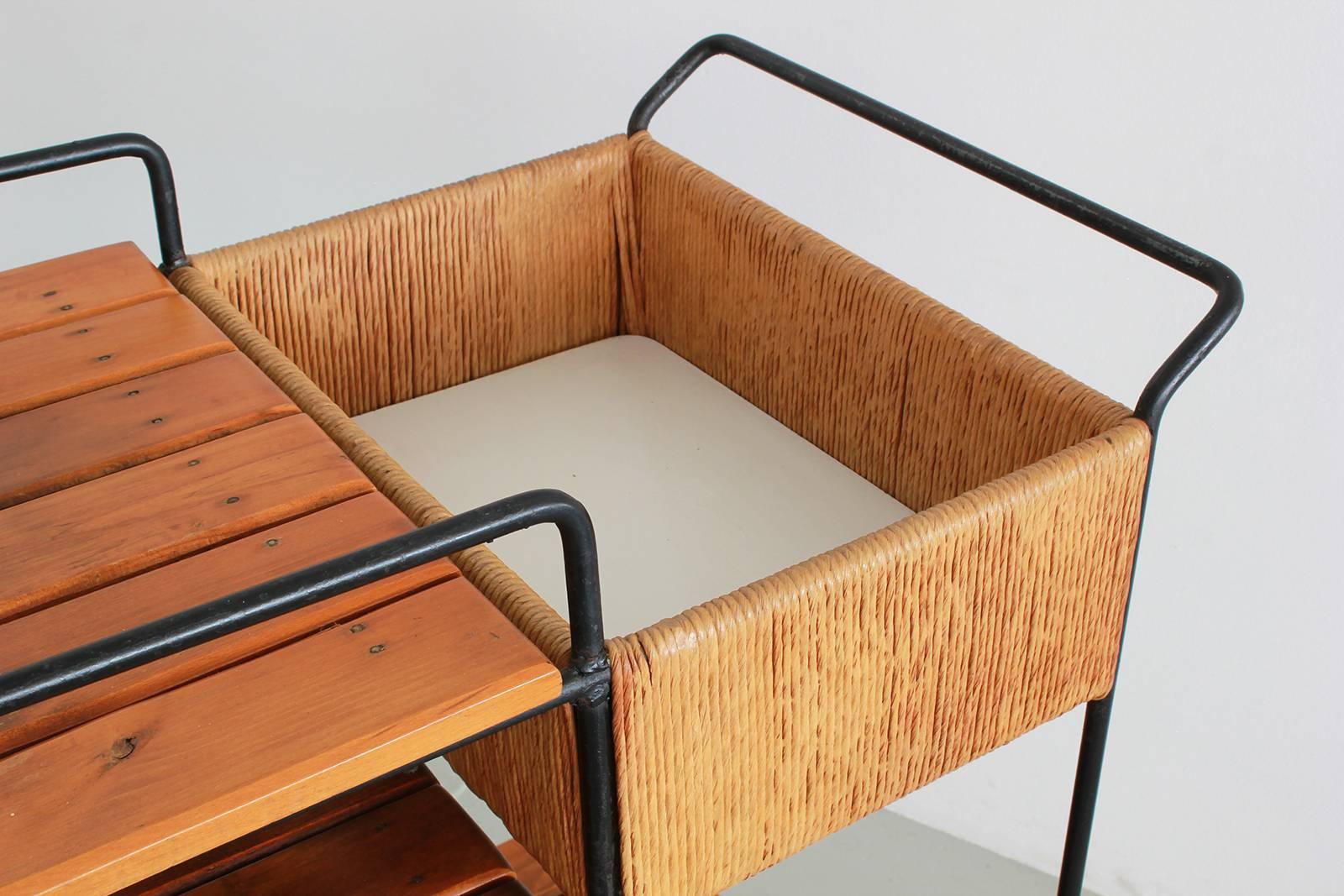 Arthur Umanoff Bar Cart at 1stDibs