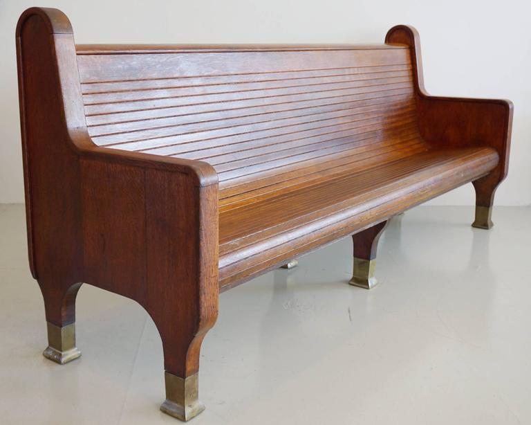 Railroad Bench, circa 1900s For Sale at 1stDibs