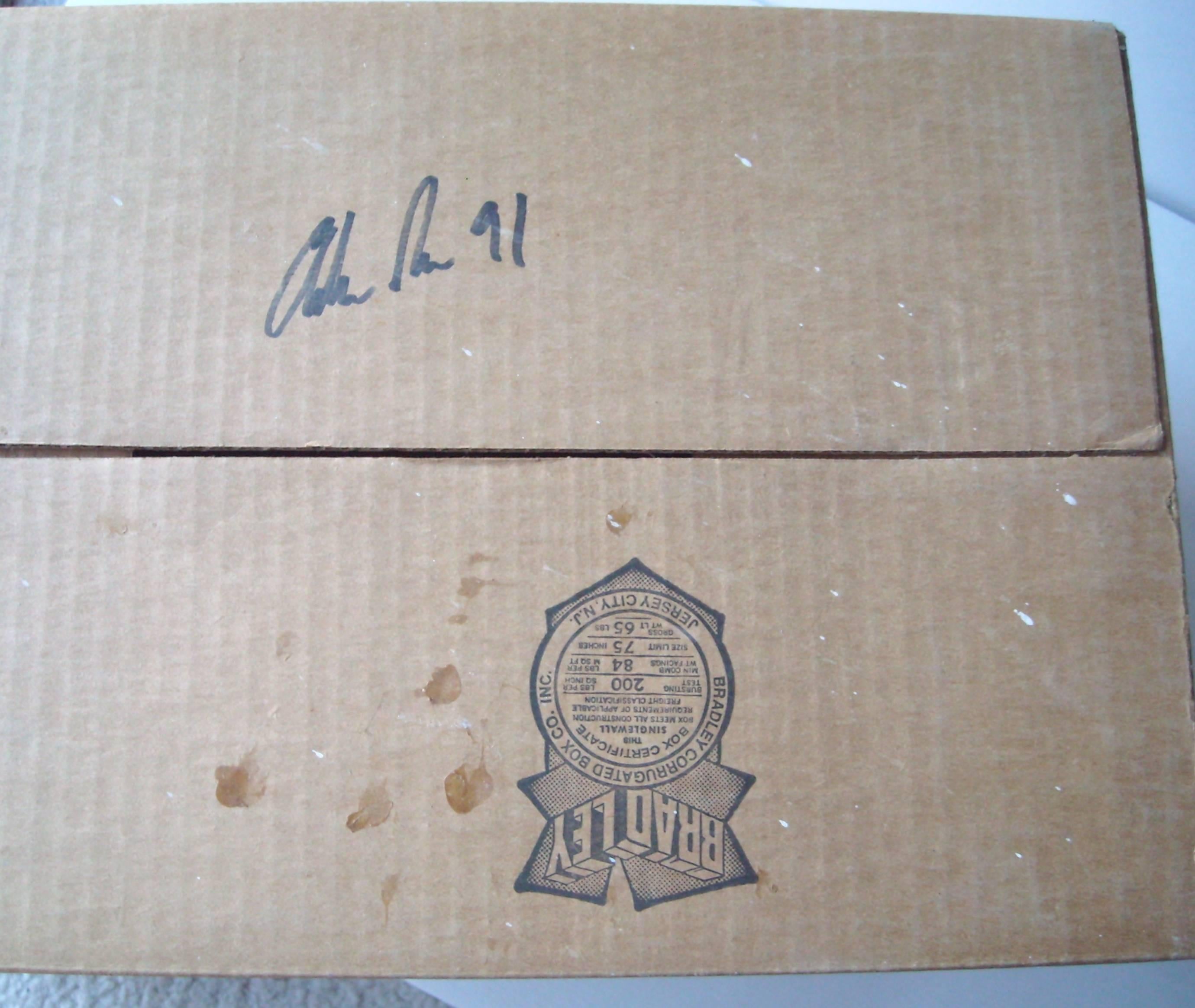 Adam Rolston Condom Box, Trojans Sculpture/Installation, Moca, Signed ...