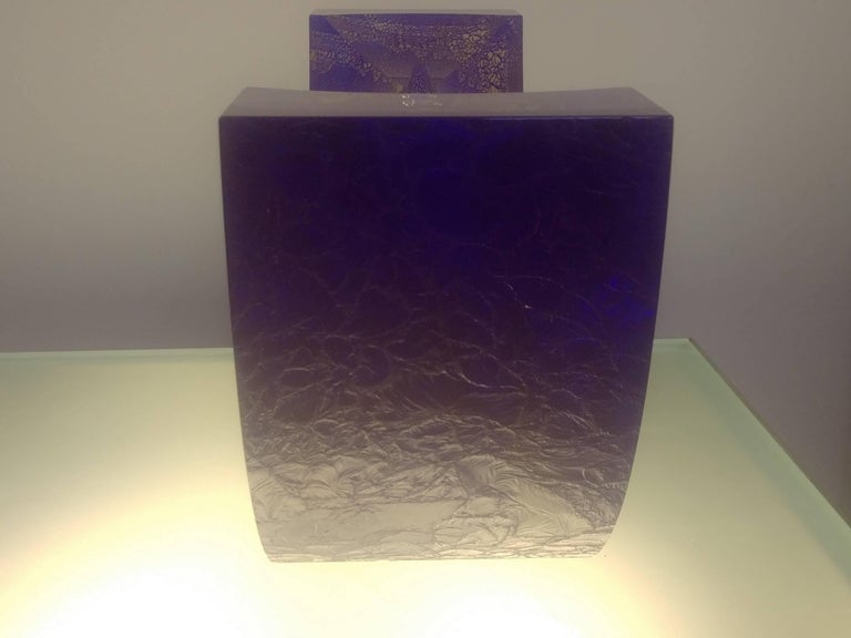 Steven Weinberg Blue Boat Glass Sculpture, Signed For Sale at 1stDibs ...