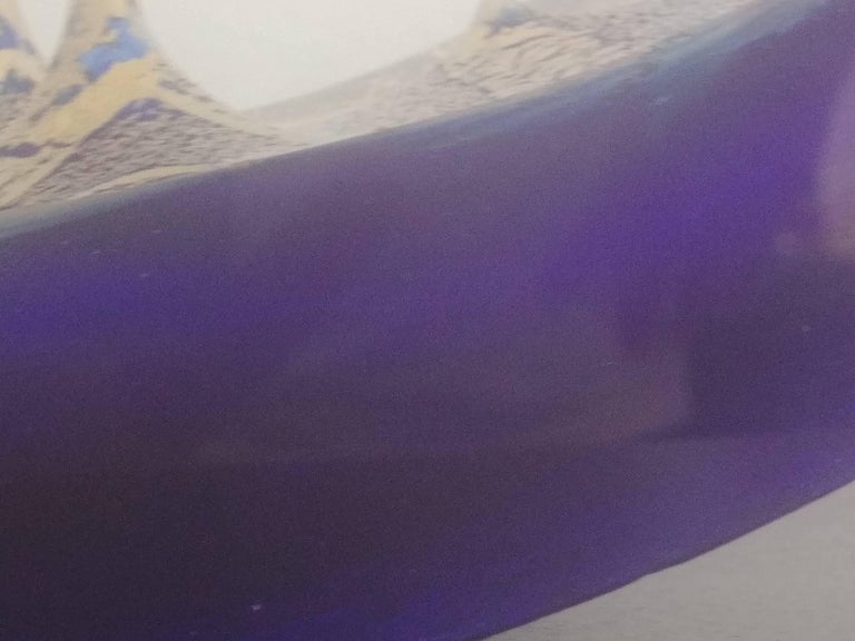 Steven Weinberg Blue Boat Glass Sculpture, Signed For Sale at 1stDibs ...