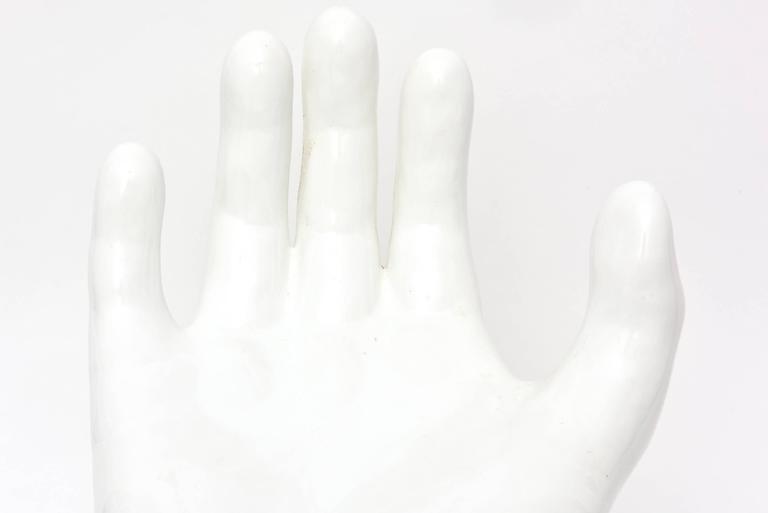 Monumental Italian Ceramic Hands Sculpture at 1stDibs | ceramic hand ...
