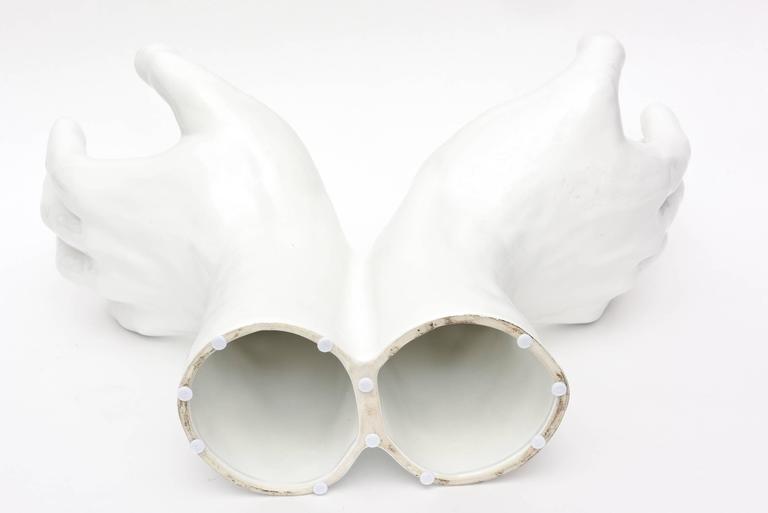 Monumental Italian Ceramic Hands Sculpture at 1stDibs | ceramic hand ...