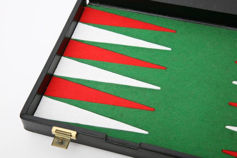 Italian Handsome Vintage Gucci Travel Backgammon Set at 1stDibs | gucci ...