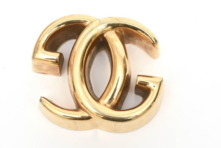 Italian Vintage Gucci Gold-Plated Paperweight/ Desk Accessory at ...